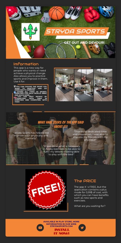 INFO Stryda Sports | Genially