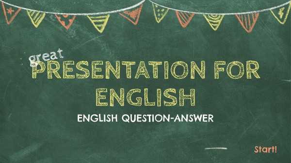 ENGLISH PRESENTATION
