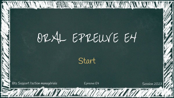 BLACKBOARD PRESENTATION | Genially