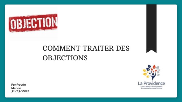 objections | Genially