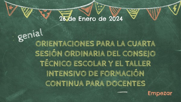 CUARTA SESION CTE | Genially