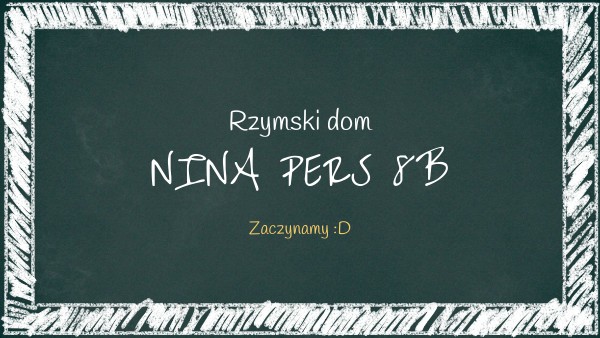 Rzymski dom - Nina Pers | Genially
