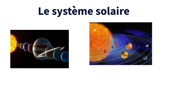 Le système solaire