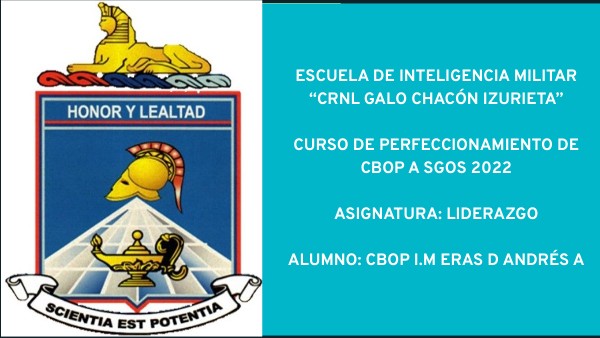LIDERAZGO CBOP ERAS ANDRES