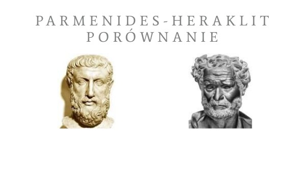 Parmenides - Heraklit | Genially