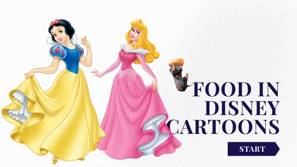 food in disney cartoons