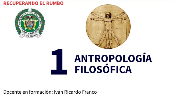 1. EL SER HUMANO DESDE LA FILOSOFÍA | Genially