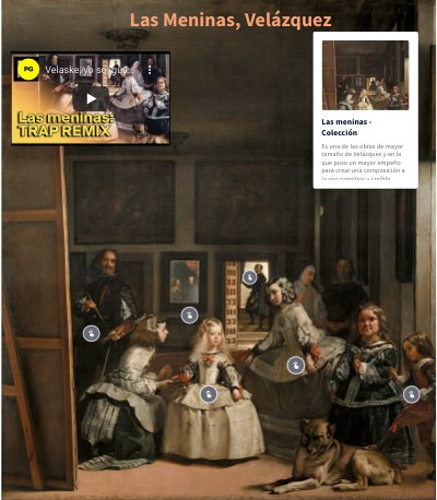 Las Meninas interactivas | Genially