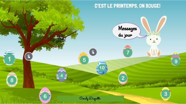 C'est le printemps, on bouge