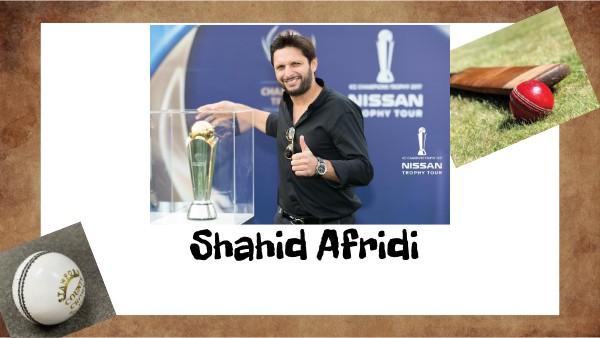 Shahid Afridi | Genially