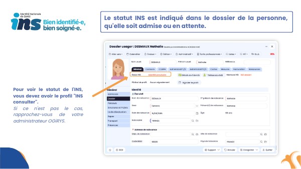 Les Statuts de l'INS 2024 | Genially