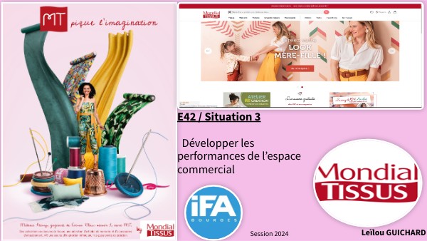 fiche3 E42 Développer les performances de l’espace commercial | Genially