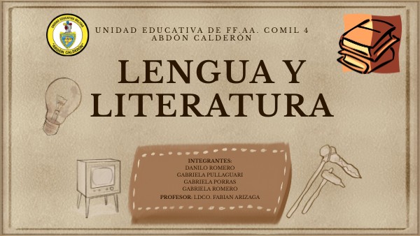 Presentación Lengua y Literatura