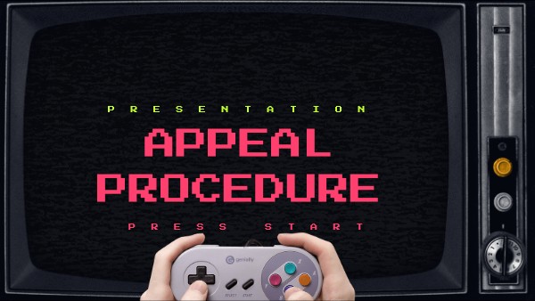 APPEAL PRESENTATION | Genially