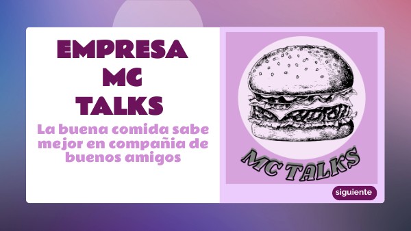 MC TALKS