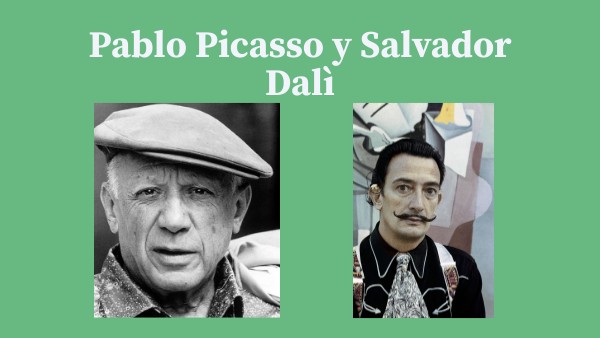Picasso y Dalì