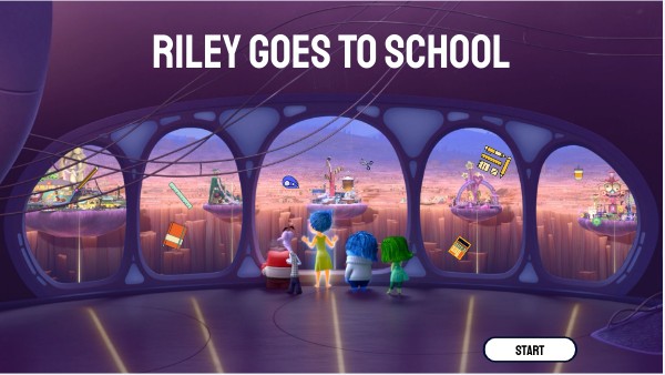 Riley goes to school