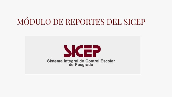 MODULO SICEP | Genially