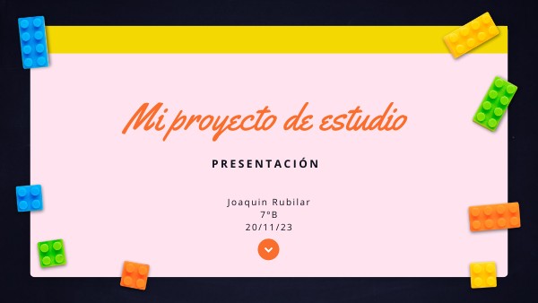 Mi proyecto de estudios | Genially