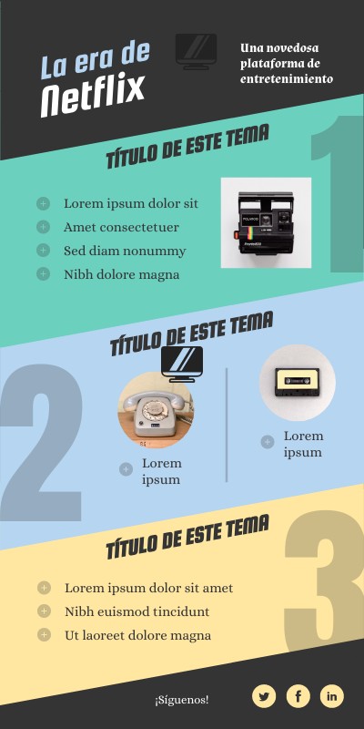 infografía netflix