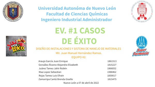 EV. #1 CASOS DE EXITO EQ.2 | Genially