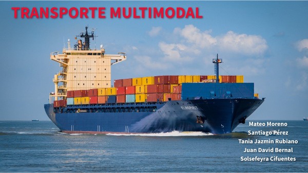TRANSPORTE MULTIMODAL