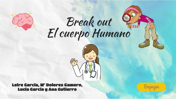 ESCAPE ROOM DEL CUERPO HUMANO | Genially