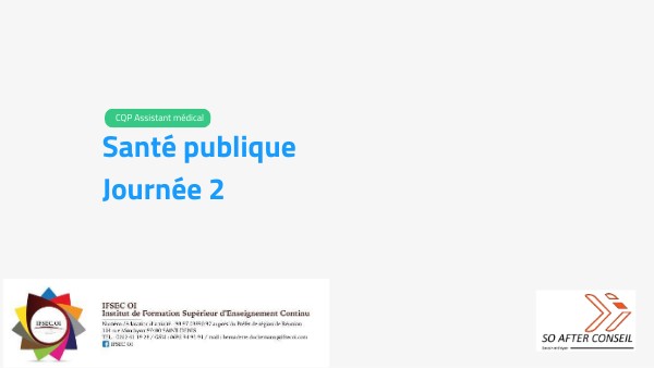 Santé publique jour 2_ACC | Genially