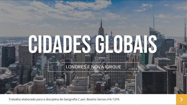 Cidades Globais | Genially