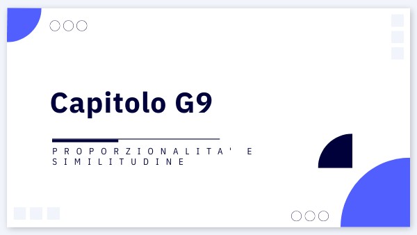 CAPITOLO G9