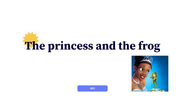 the princess and the frog | Genially