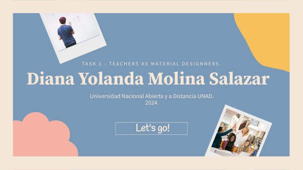 Task 1 - Materials Design. | Genially