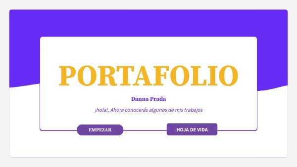 PORTAFOLIO | Genially
