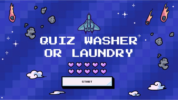 QUIZ WASHER OR LAUNDRY