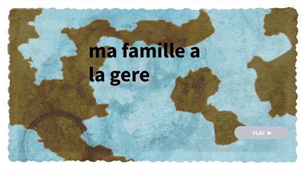 histoire de ma famille