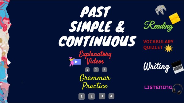 unit 2 past simple & continuous | Genially