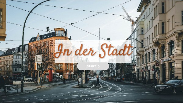 In der Stadt | Genially