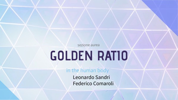 The golden ratio | Genially