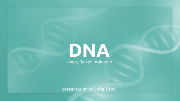 DNA presentation | Genially