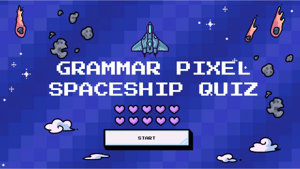 PIXEL SPACESHIP QUIZ