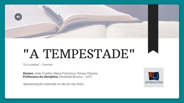A Tempestade | Genially