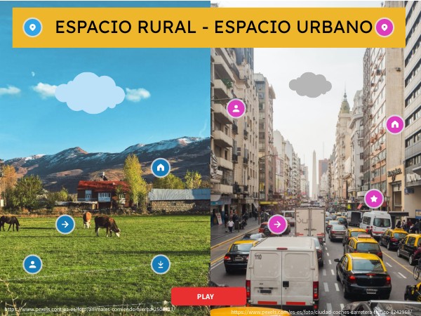 Espacio rural y espacio urbano | Genially