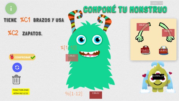 Componé tu monstruo | Genially