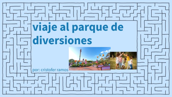 viaje al parque de diversiones