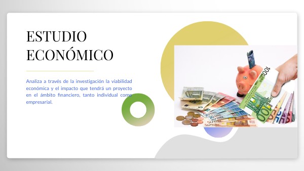 Estudio económico y sus elementos | Genially