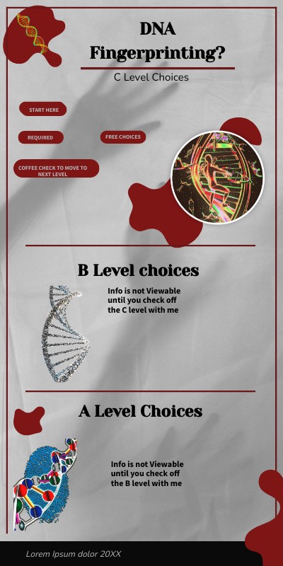 DNA Fingerprinting Biology | Genially