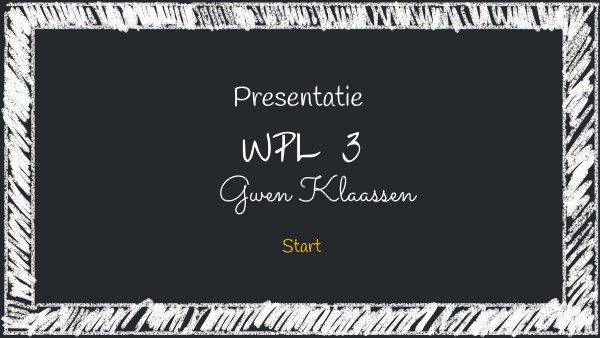 Presentatie WPL 3 | Genially