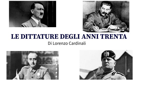 DITTATORI | Genially