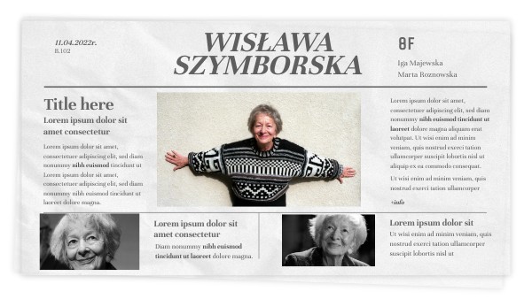 NEWSPAPER PRESENTATION | Genially