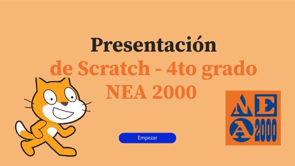 Presentación Scratch 4to grado NEA 2000